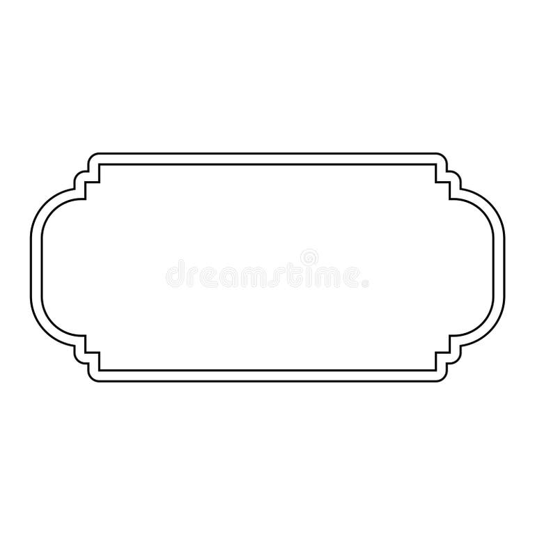 Simple Line Border Stock Illustrations – 162,060 Simple Line Border ...