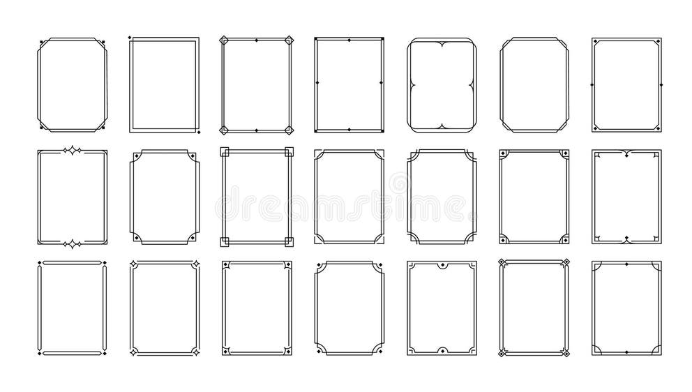 Line Frames Stock Illustrations – 78,522 Line Frames Stock ...