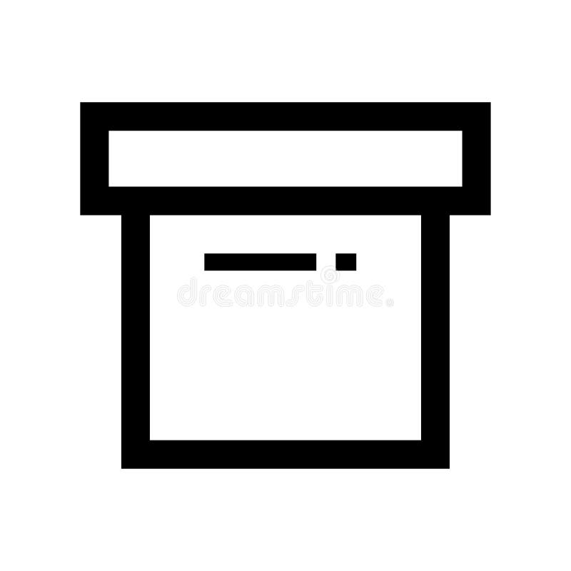 Closed Box Icon Design Vector Illustration Stock Vector - Illustration ...