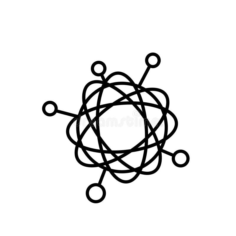 Simple Line Icon To Represent the Internet. Vector Stock Vector ...