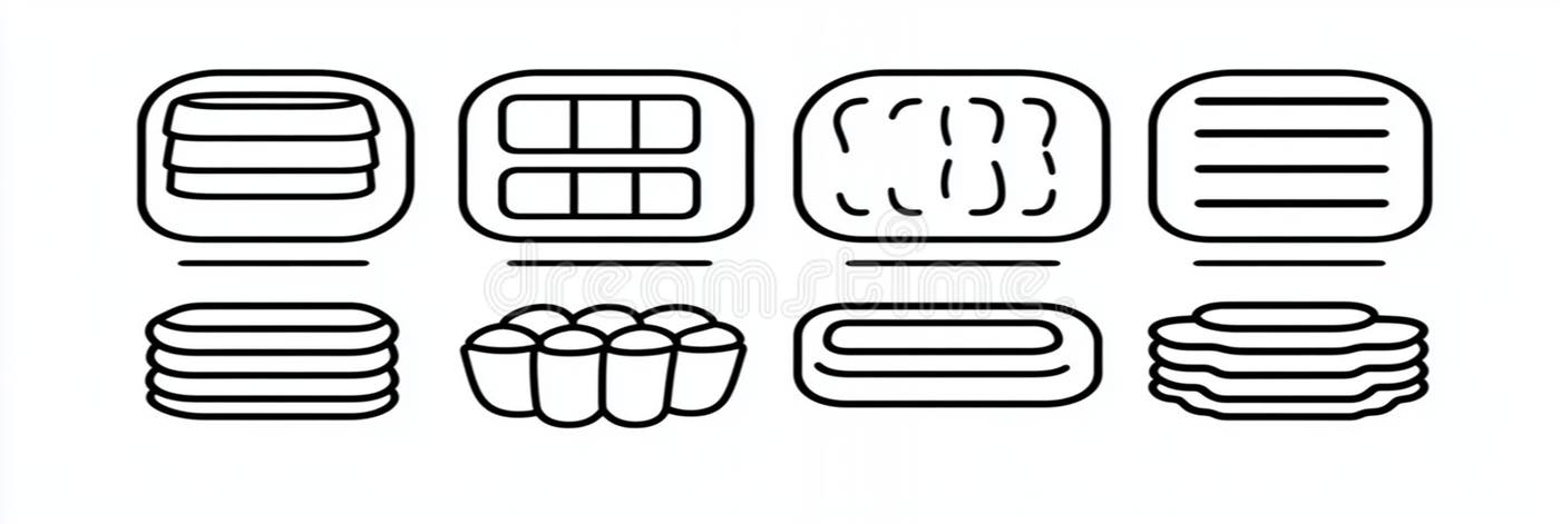 Food Elements Line Art Stock Illustrations – 14,780 Food Elements Line ...