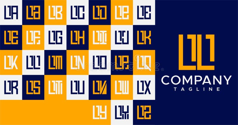 Yellow Company Logo With L