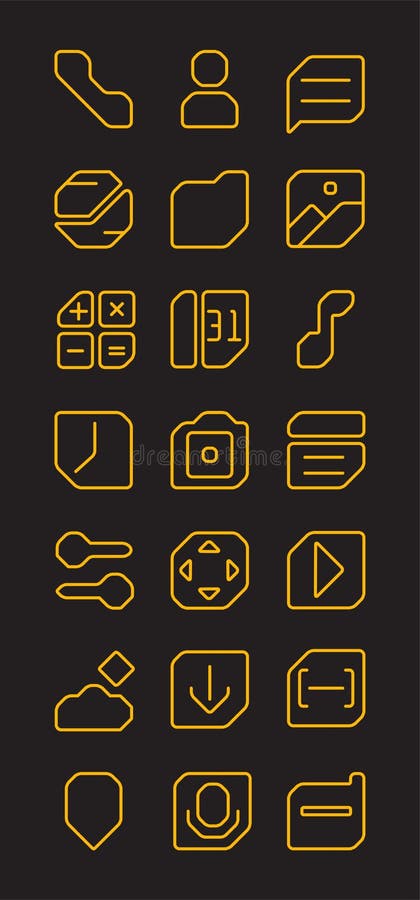 Minimalist Ui Icons Stock Illustrations – 318 Minimalist Ui Icons Stock ...