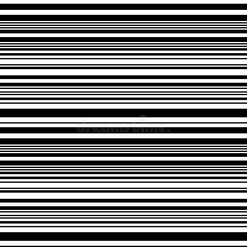 Simple Linear Seamless Horizontal Pattern, Modern Stylish Image. Stock ...