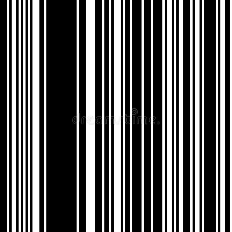 Simple Linear Seamless Vertical Pattern (2) on White Background. Stock ...