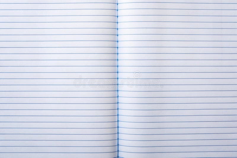 Lined Notebook Paper Background Stock Illustration - Illustration of ...