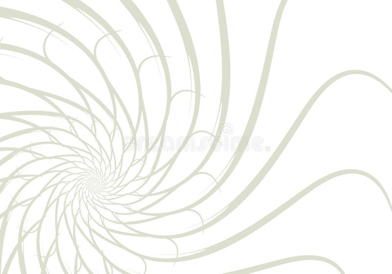Simple Lines Background Abstract. White Trendy Pattern Spiral Vector ...