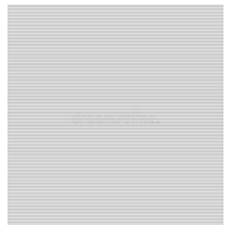 Simple Lines, Stripes, Hatching Basic Geometric Vector Element Stock ...