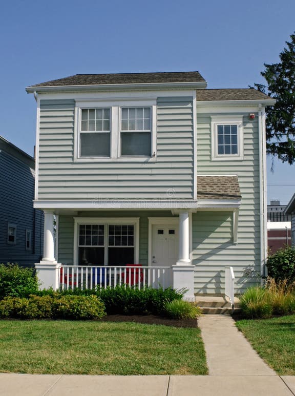 Simple Little House stock photo. Image of modern, home - 15327164