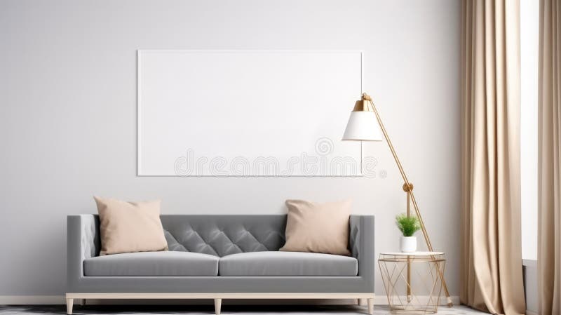 Simple Living Room Interior with Interior Decoration and Beautiful ...