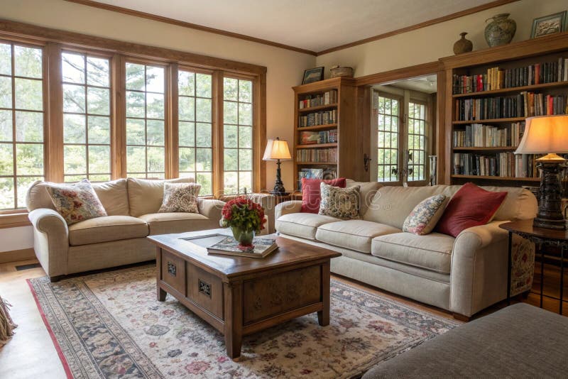 Simple living room setup stock image. Image of contemporary - 373066447