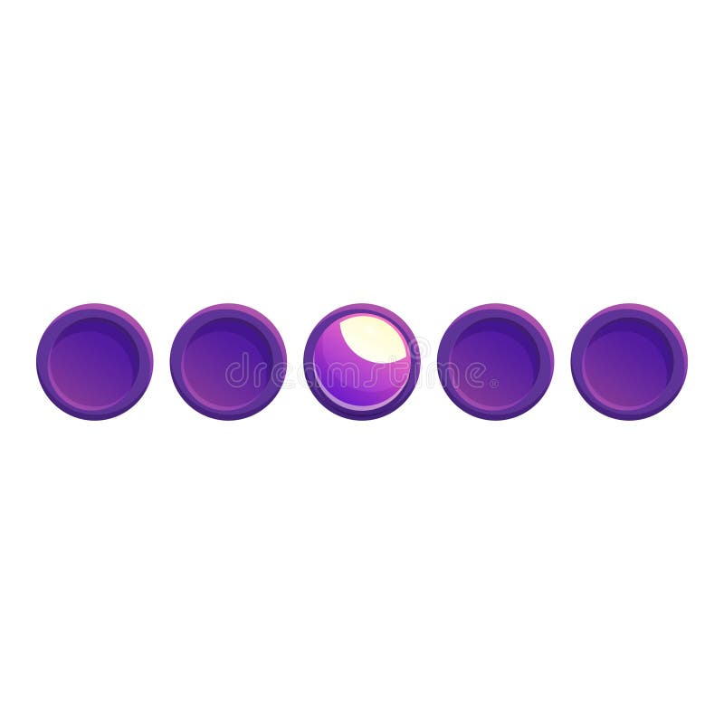 Purple Loading Bar with Glowing Element Showing Progress Stock ...