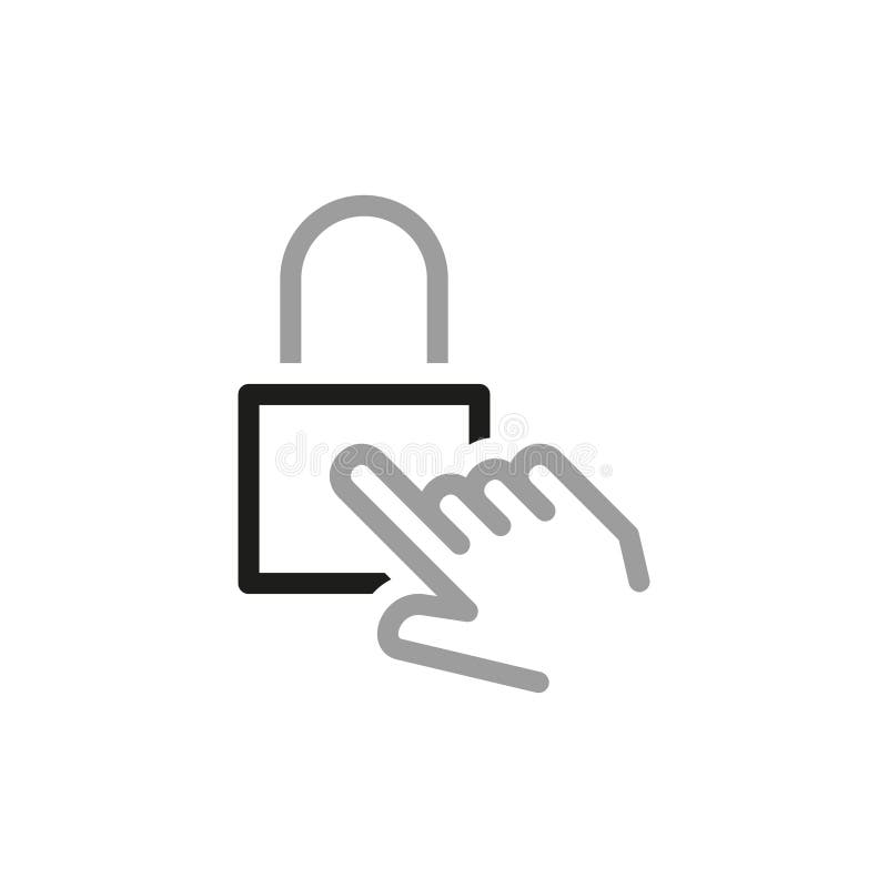 Simple Locks Related Vector Line Icons. Choice of Protection. Vector ...