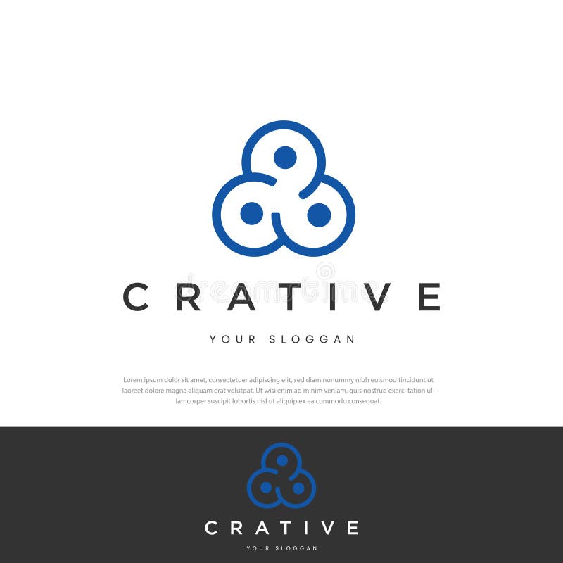 Three Interlinked Circles Stock Illustrations – 13 Three Interlinked ...