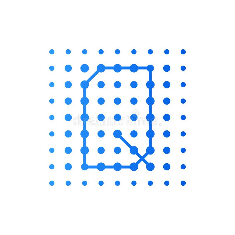 Line Rounded Dot Square Stock Illustrations – 398 Line Rounded Dot ...