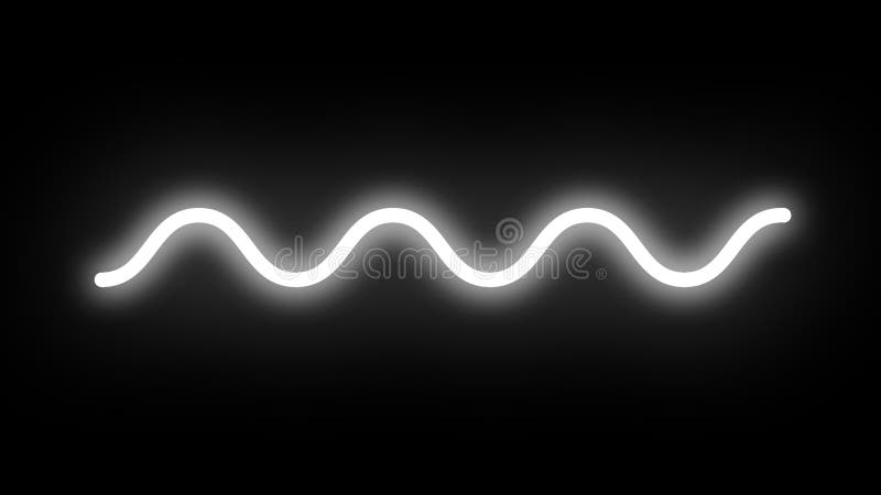 Simple Loopable Trendy Squiggle Line Animation in 4K 60 Fps High ...