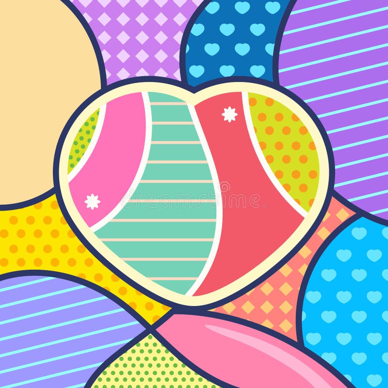 Simple Love Modern Pop. Symbol Icon Concept Isolated Premium Vector ...