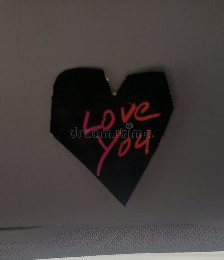 Simple Love You Heart Love Romance White Back Ground Stock Photo ...