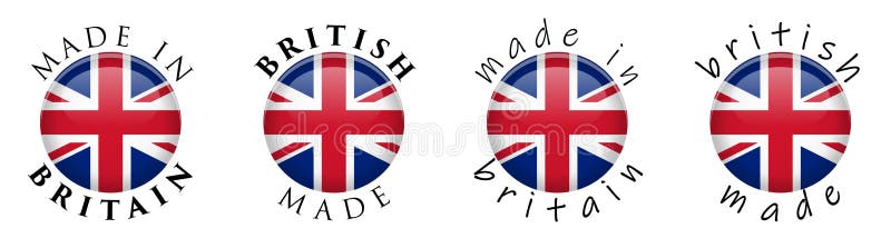 British flag font stock illustration. Illustration of text - 10868559