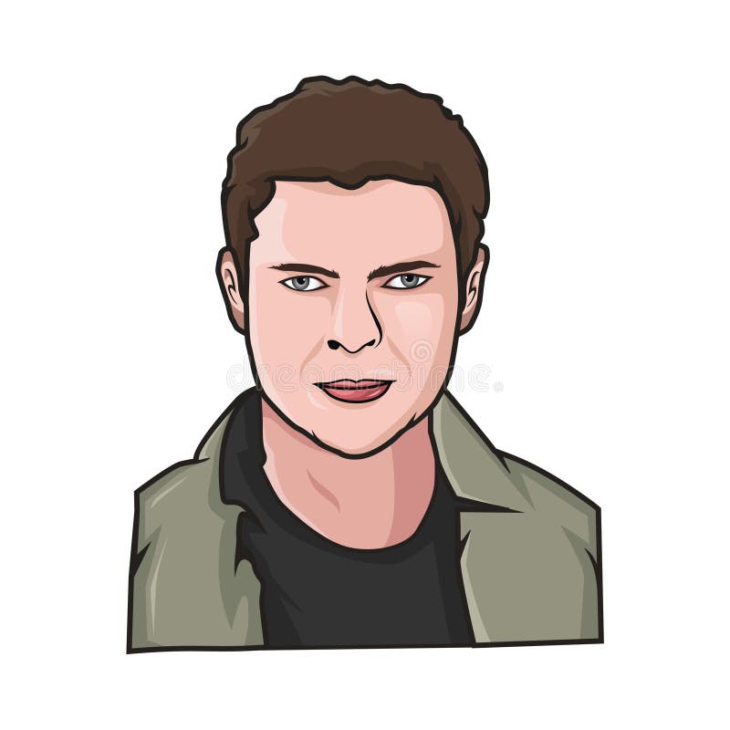 Simple Man Illustration, Vector for Avatar and Other Stock Vector ...