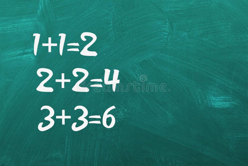 2x2, Simple Mathematical Formula Stock Image - Image of symbol, vivid ...