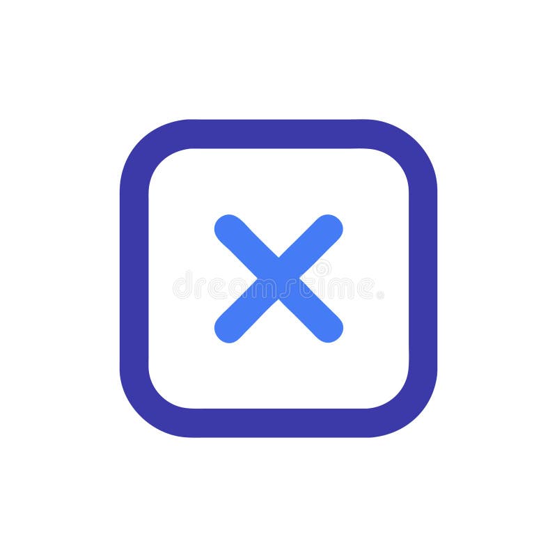 Simple Mathematical Multiplication Symbol Icon for Study Stock ...