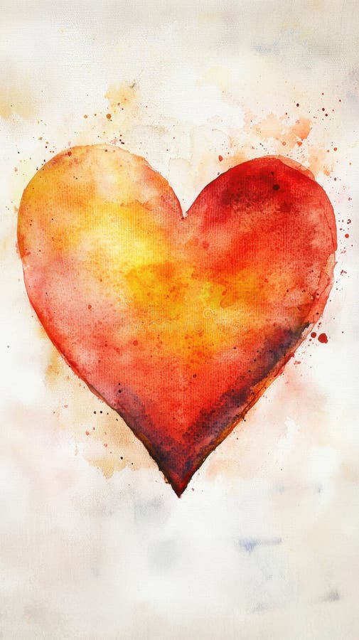 Simple yet Meaningful Representation of a Heart Symbolizing Love and ...