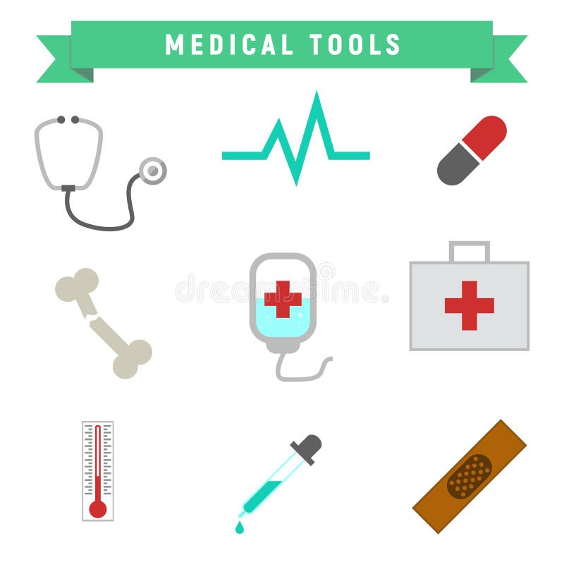 Simple Medical Logo Design with Cross Icon Stock Vector - Illustration ...