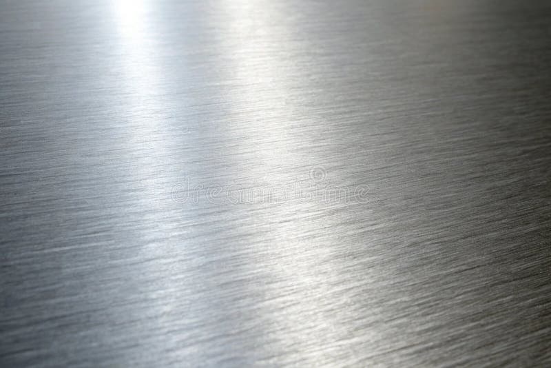 Simple Metal. Brushed Metal Texture or Background Stock Illustration ...