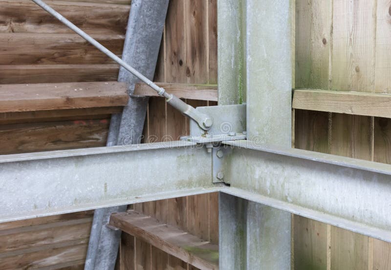 Simple metal construction stock photo. Image of frame - 107947418