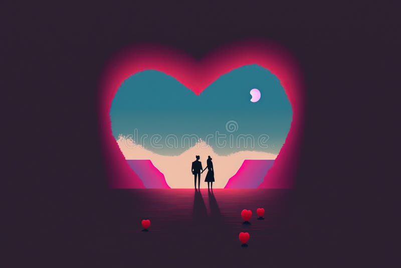 A Simple Minimal Background Image for Valentine S Day Stock ...
