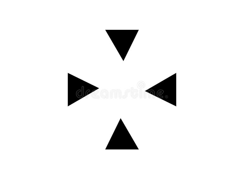 Minimal Target Icon and Logo Stock Vector - Illustration of minimal ...