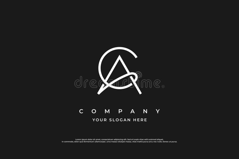 Letter Ac Tech Logo Design Stock Illustrations – 304 Letter Ac Tech ...