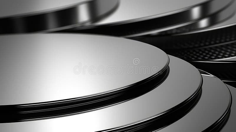 Simple Minimal Round Background Stock Illustration - Illustration of ...