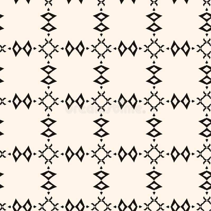 Simple Minimalist Geometric Seamless Pattern Stock Vector ...