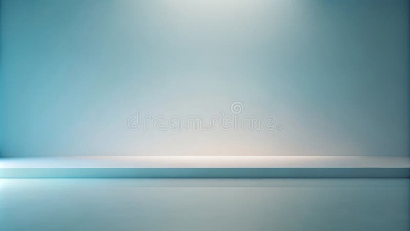 Simple Minimalist Product Display Shelf with Light Background ...