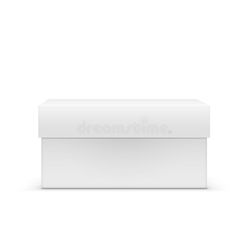 A Simple, Minimalistic Illustration of a White Rectangular Box with a ...