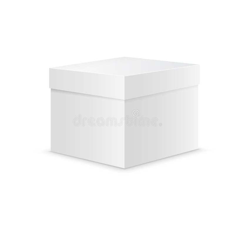A Simple, Minimalistic Illustration of a White Rectangular Box with a ...