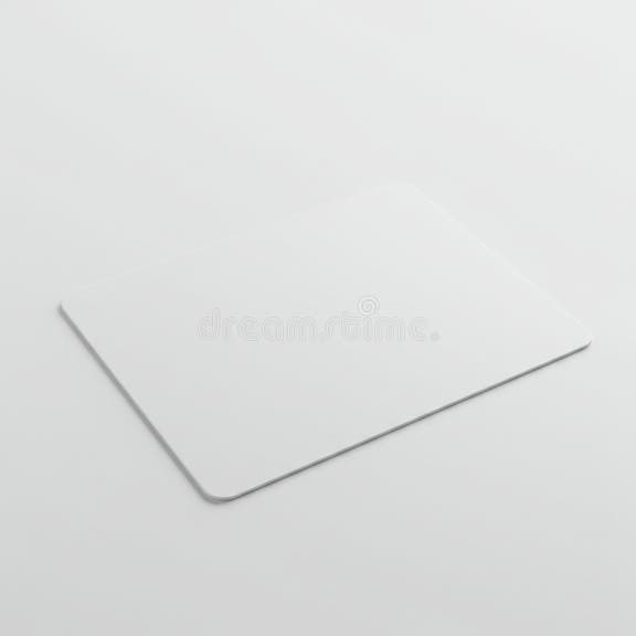 A Simple, Minimalistic Image Featuring a White, Rectangular Paper with ...