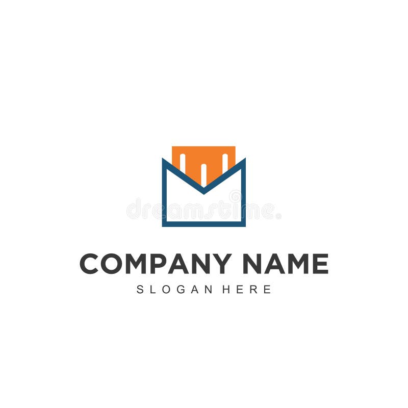 Simple Minimalistic Modern Professional Logo Design of Mail Vector EPS ...