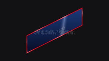 Simple Minimalistic Shiny Metallic Lower Third Animation Stock ...