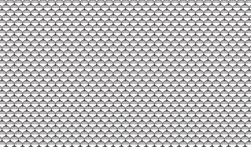 Simple Modern Abstract Black Scales Mesh Pattern Stock Vector ...