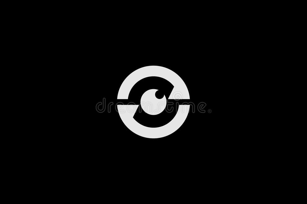 Abstract Eye Shape Logo Concept Design Vector Image Template Stock ...