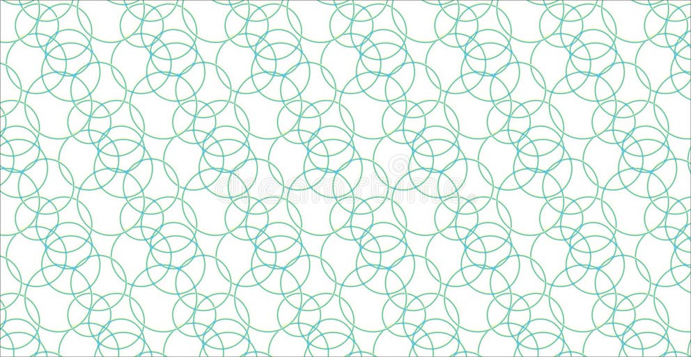 Simple Modern Abstract Green Circle Mesh Pattern Stock Illustration ...