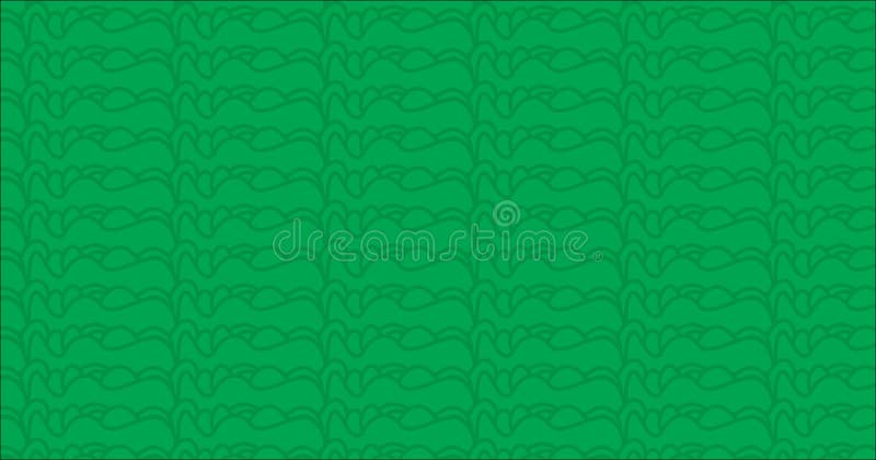 Simple Modern Abstract Green Cloud Pattern Stock Illustration ...