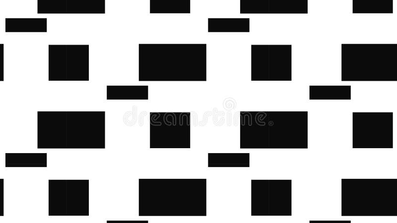 Simple Modern Abstract Monochrome Abstract Rectangle Checkered Pattern ...