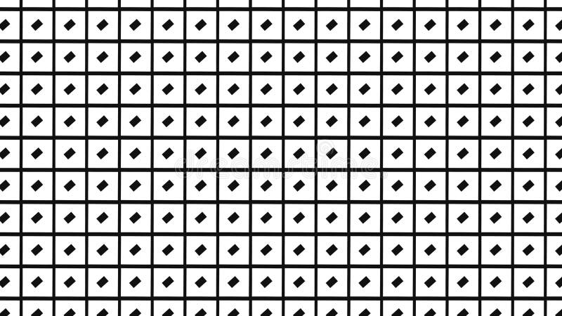 Simple Modern Abstract Monochrome Checkered Block Pattern Stock Vector ...