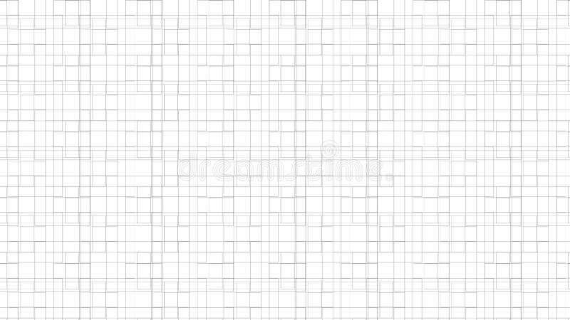 Simple Modern Abstract Monochrome Line Checkered Pattern Stock Vector ...