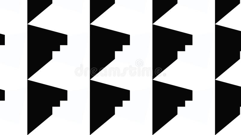 Simple Modern Abstract Monochrome Vertical Triangle Pattern Stock ...