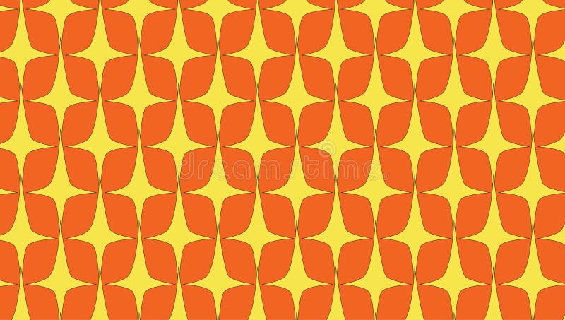 Simple Modern Abstract Orange Sparkling Pattern Stock Vector ...